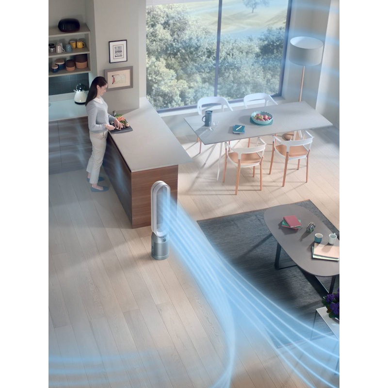 Dyson TP7A Purifier Cool Auto React - White/Nickel | Downtown