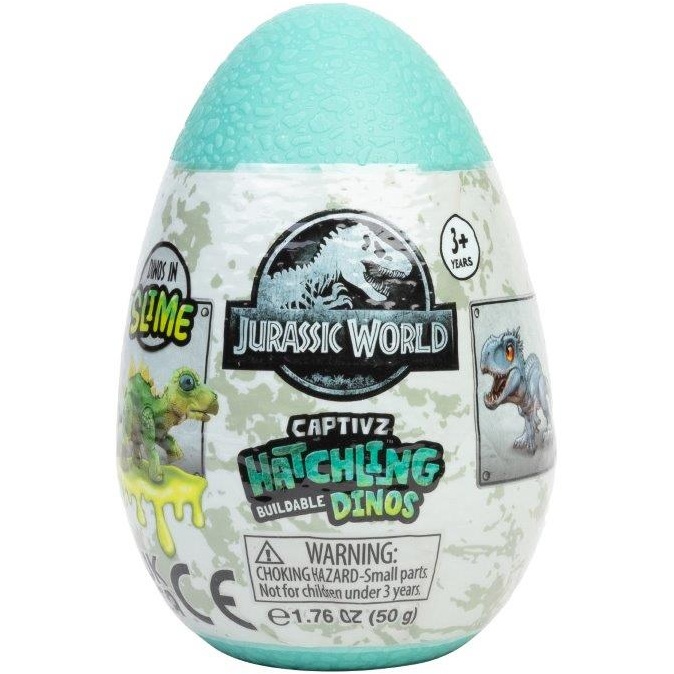 Jurassic World Captivz Hatchlings Slime Egg 14pc Downtown