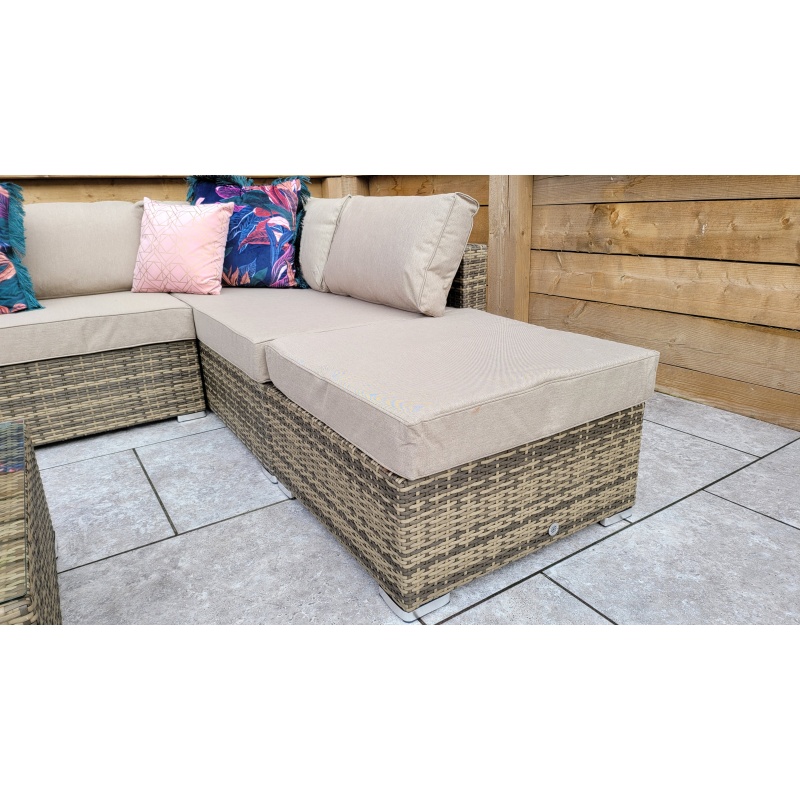 Signature Weave Savannah Corner Lounge Set - Natural | Downtown