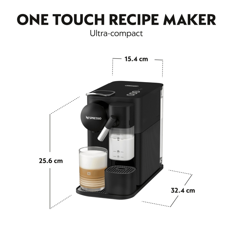 Nespresso EN510.B Lattissima One Coffee Machine - Black | Downtown