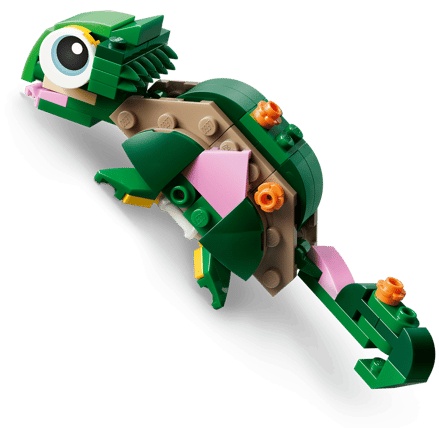 LEGO Creator 31377 3-in-1 Turtle with a Water Lily Flower | Downtown