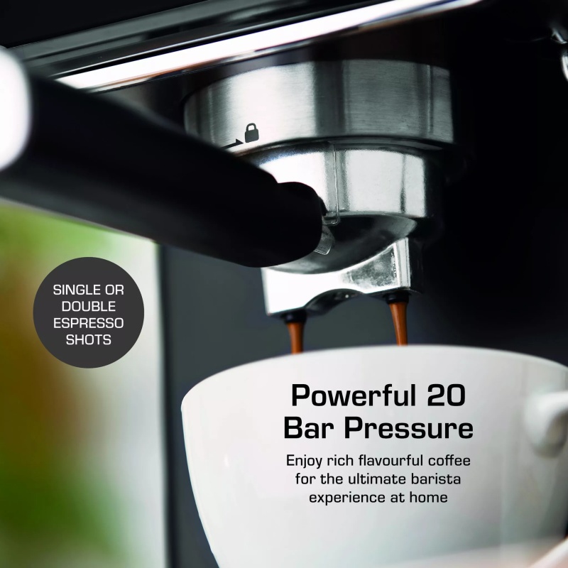 Swan SK22113BLK Digital Coffee Machine - Black | Downtown