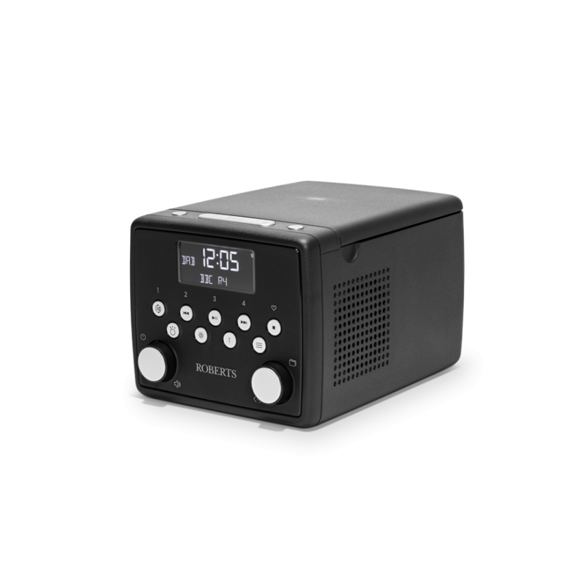 Roberts Sound 49BK DAB+/FM Bedside Radio W/ CD & Bluetooth - Black ...